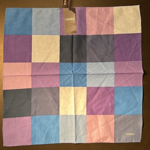 Daniel Cremieux | Accessories | Cremieux 4square Woven Cotton Pocket ...